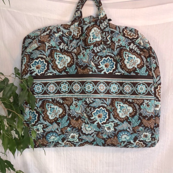 Vera Bradley | Bags | Vera Bradley Java Blue Extra Large Hanging Travel ...